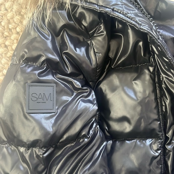 SAM. | Jackets & Coats | Sam Coat Girls Size 4 With Fur Hood But Could ...